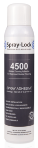 Rubber Flooring Adhesive - Spray-Lock Premium Eco Adhesives